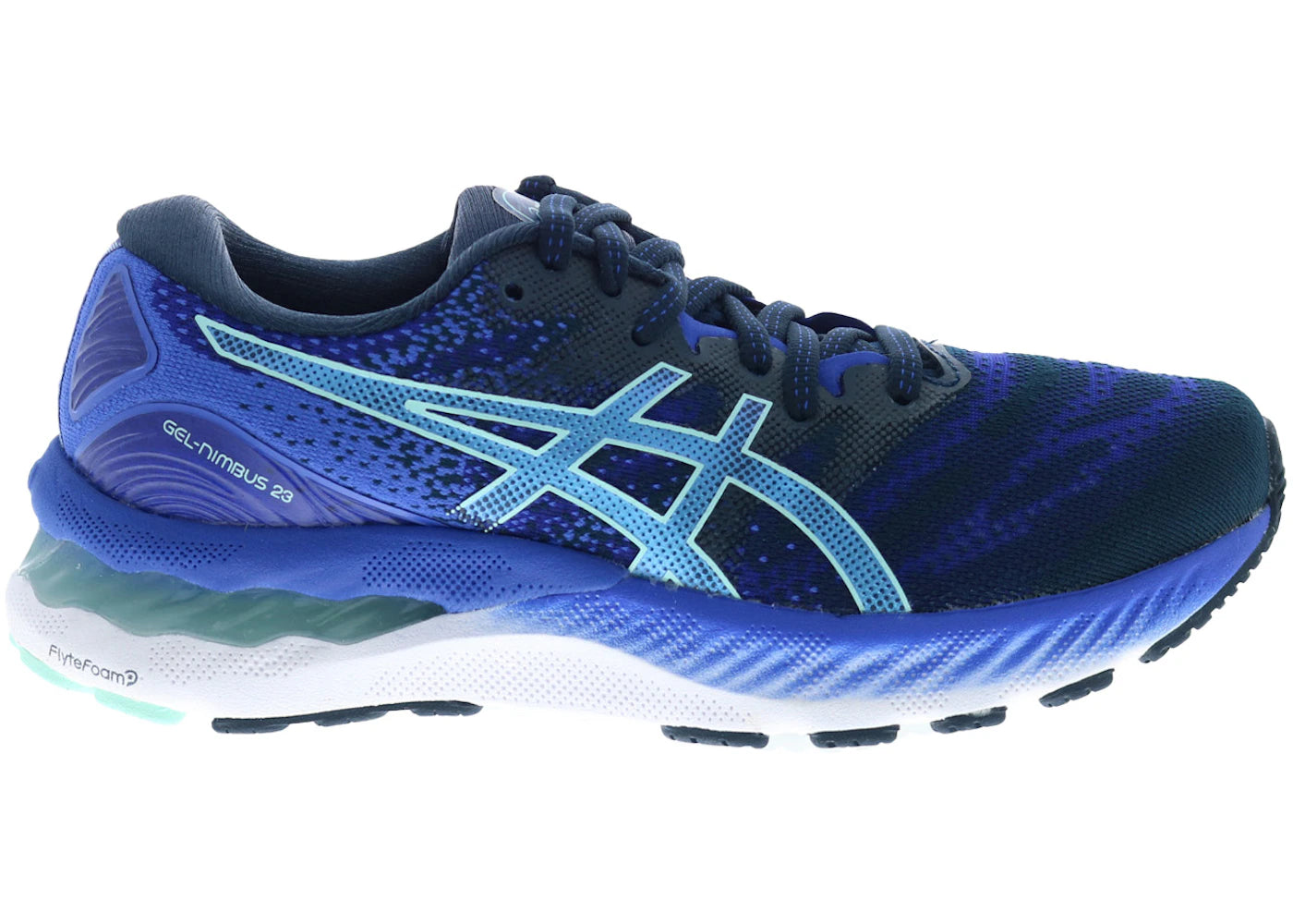 ASICS Gel-Nimbus 23 French Blue Fresh Ice (Women's) – Side Kicks