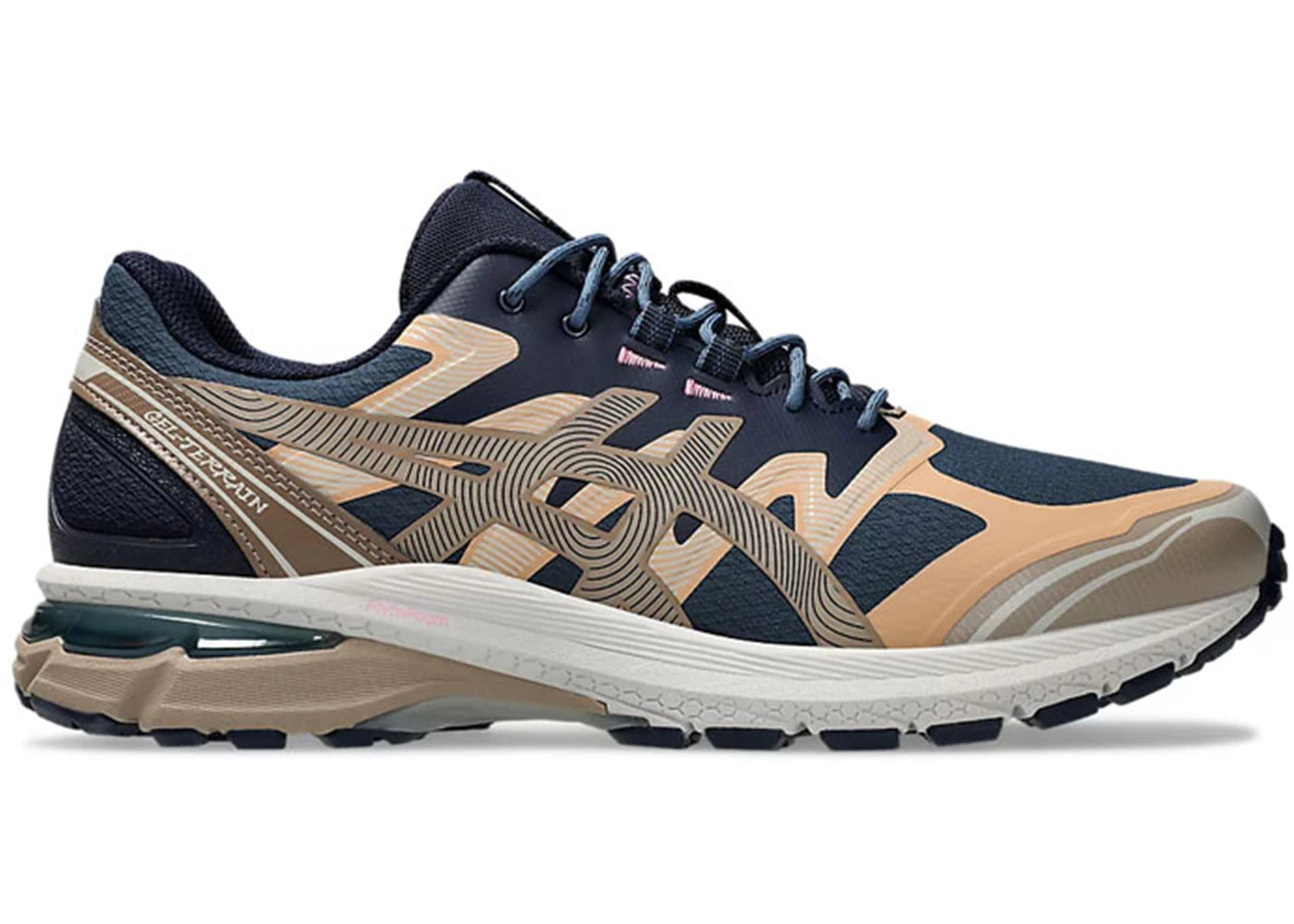 ASICS Gel-Terrain Grand Shark Taupe Grey – Side Kicks