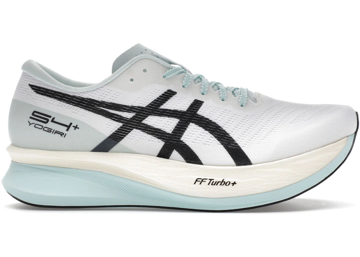 ASICS S4+ Yogiri White Black – Side Kicks