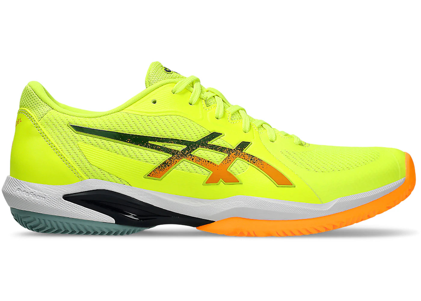 ASICS Solution Swift FF 2 Padel Safety Yellow Stadium Orange – Side Kicks