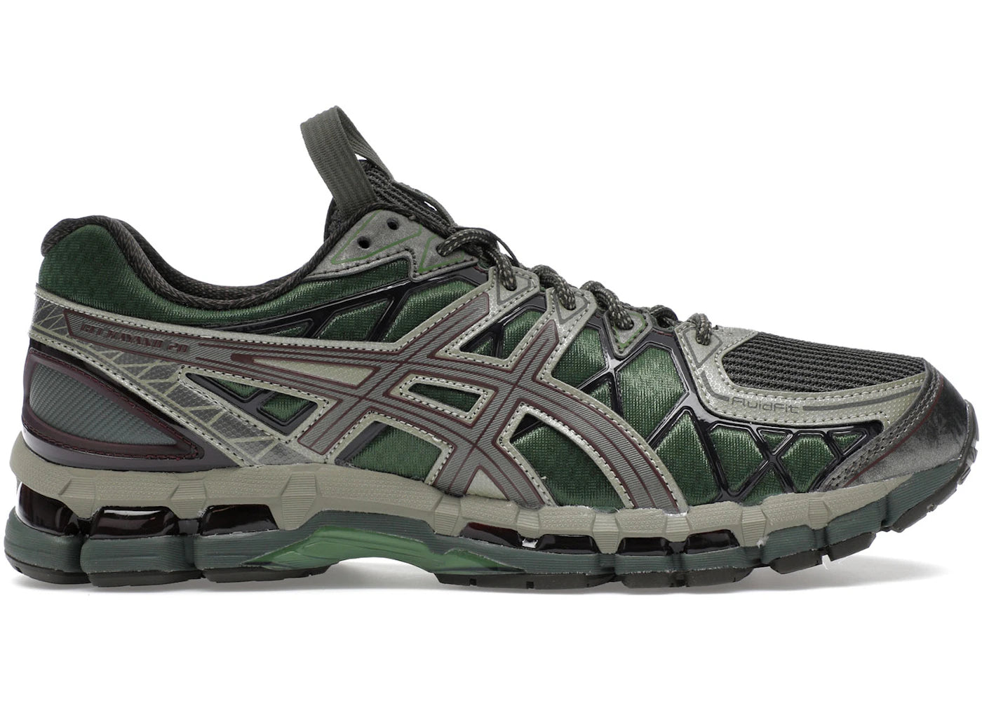 ASICS UB10-S Gel-Kayano 20 Kiko Kostadinov Moss Gunmetal – Side Kicks