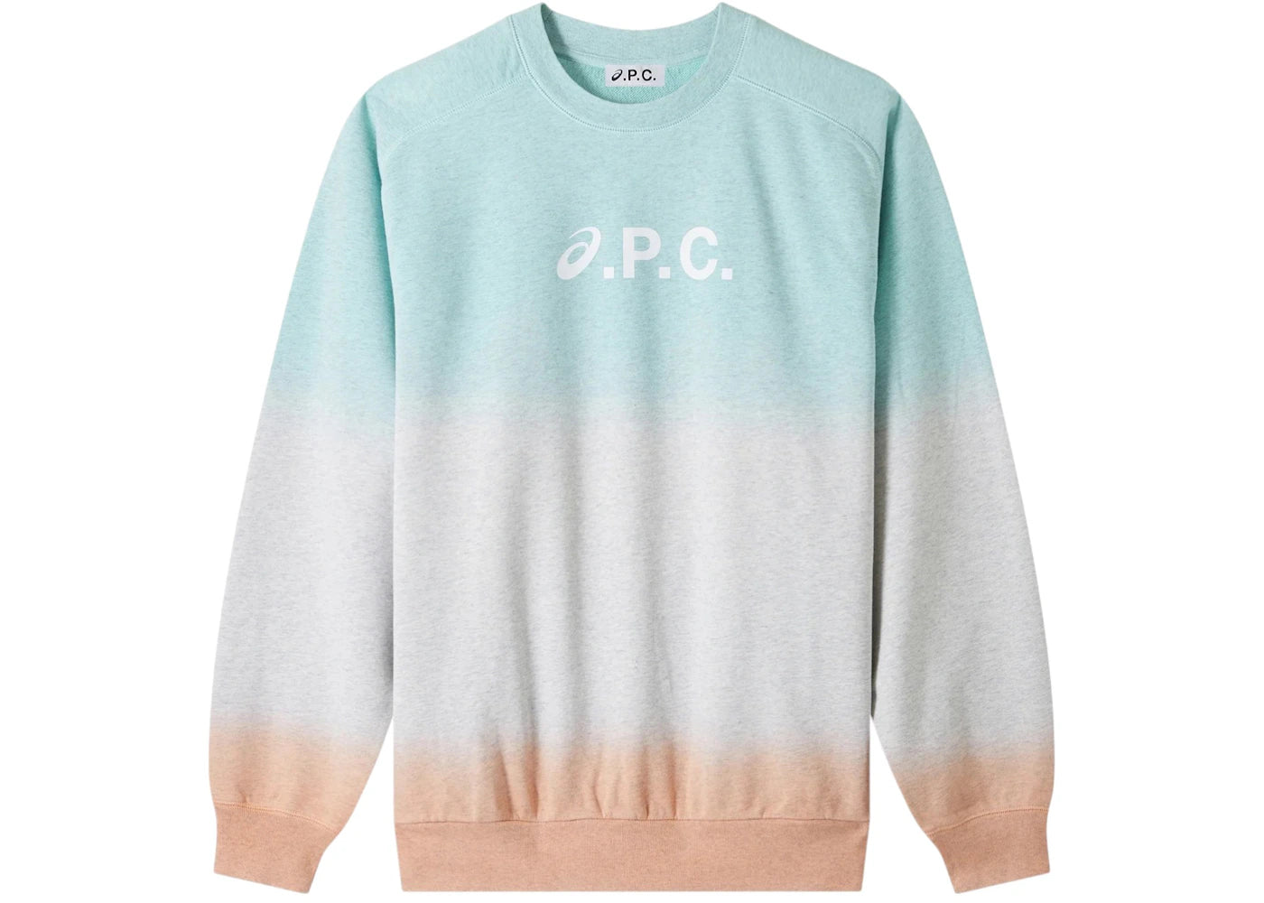 ASICS x APC Lake Dip Dye Sweatshirt Multicolor – Side Kicks