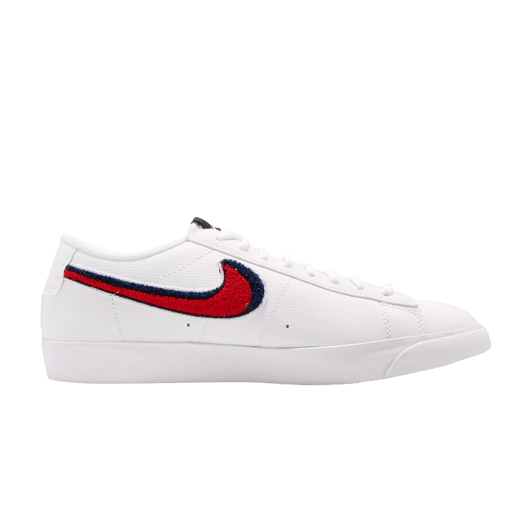 Nike Blazer Low 3D White Blue Red – Side Kicks