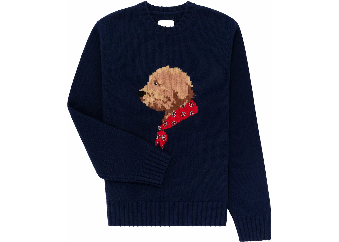 Aime Leon Dore Collegiate Buddy Knit Sweater Blue – Side Kicks