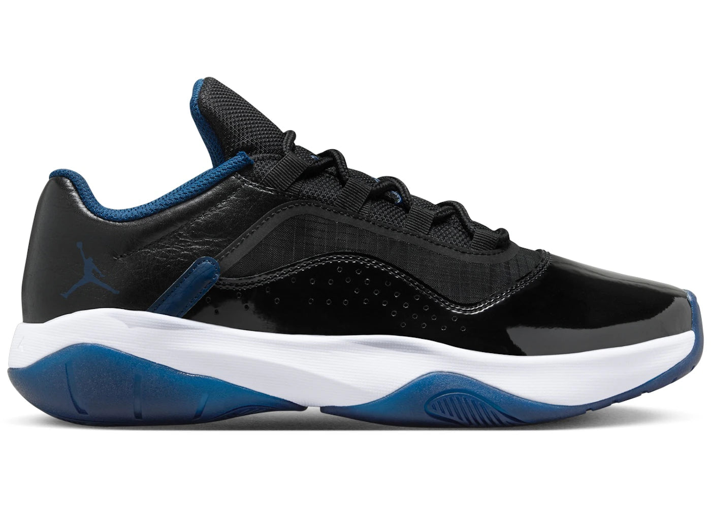 Jordan 11 CMFT Low Black White French Blue (Women's) – Side Kicks