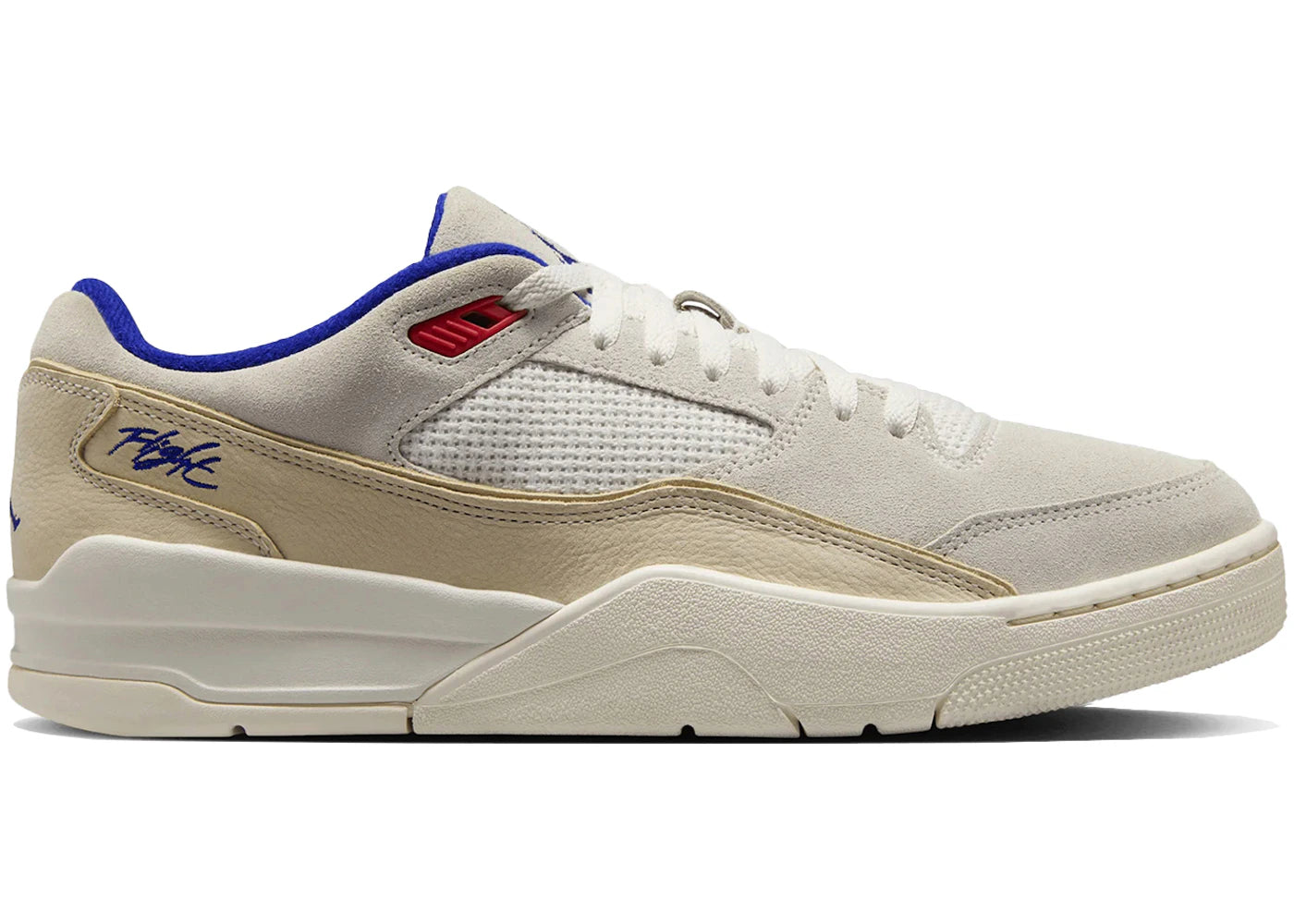 Jordan Flight Court Beige Royal – Side Kicks