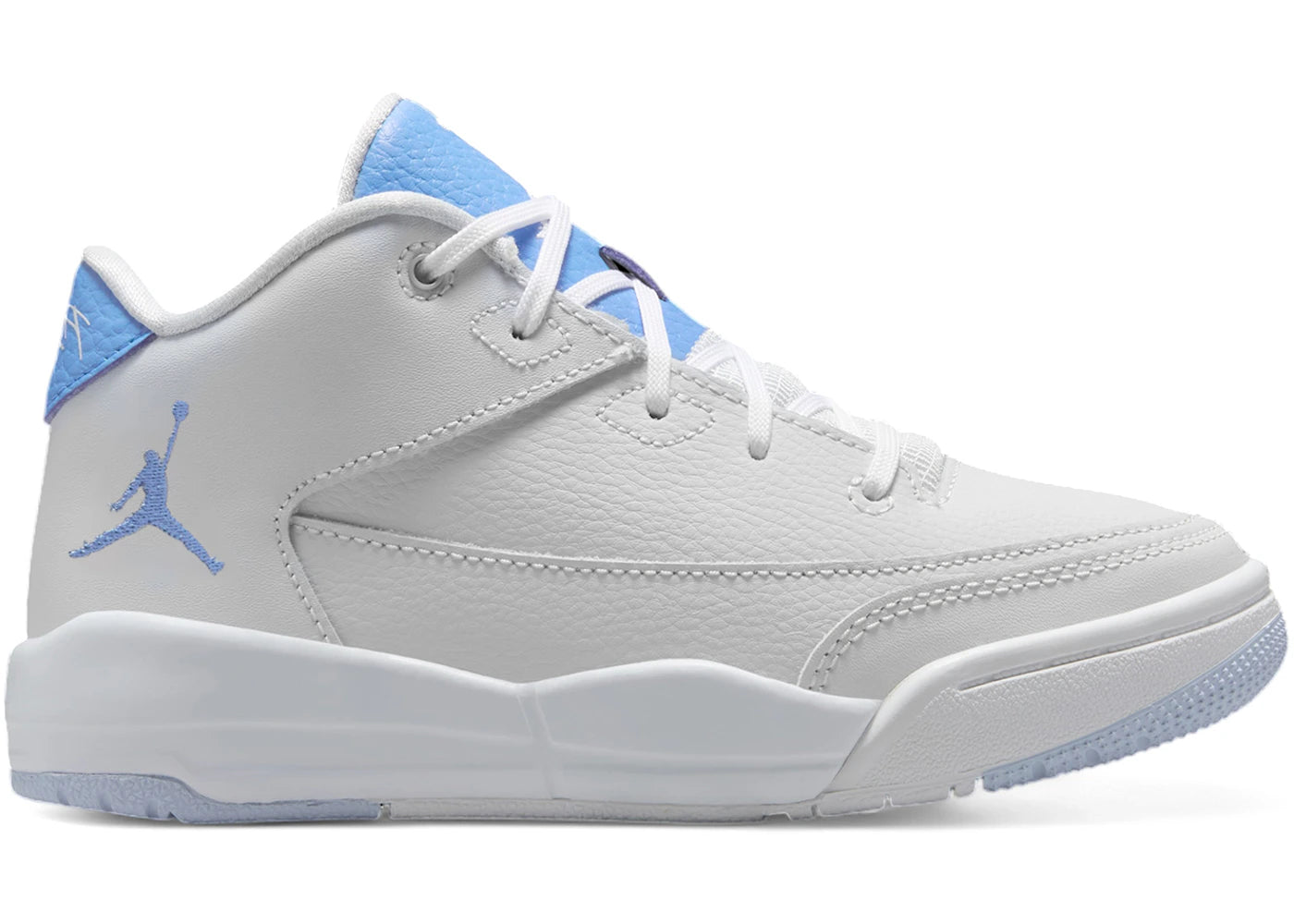 Jordan Flight Origin 3 Pure Platinum White Hydrogen Blue Legend Blue ...