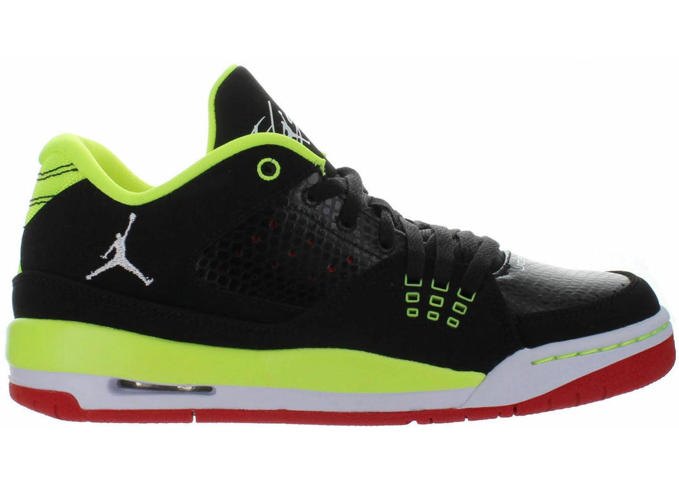 Jordan SC-1 Low Black Fire Red Volt – Side Kicks