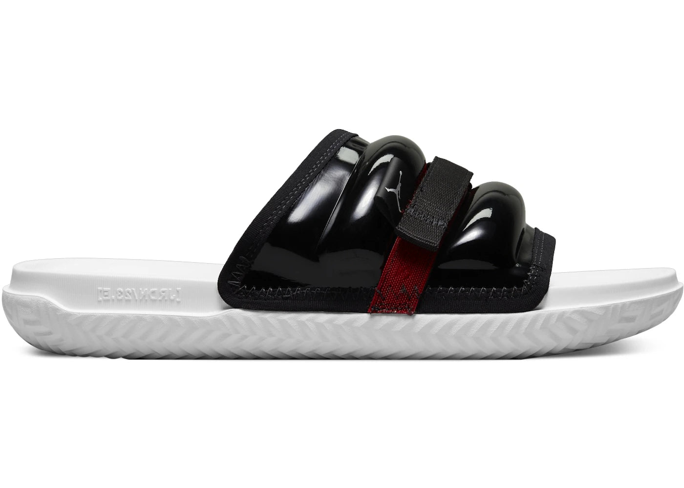 Jordan Super Play Black White Off Noir University Red – Side Kicks