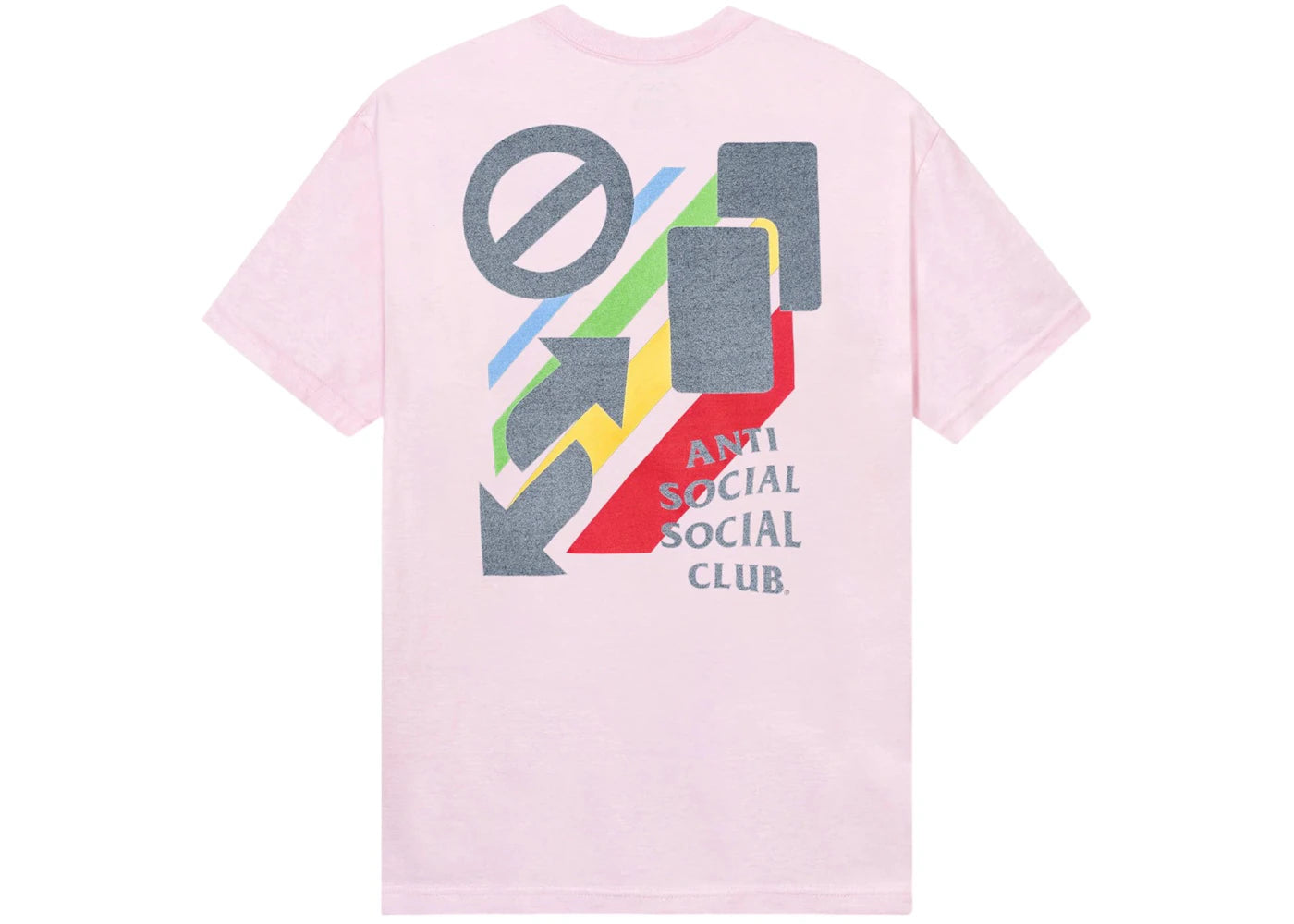 Anti Social Social Club x UNO Wild Reflective Tee Light Pink – Side Kicks