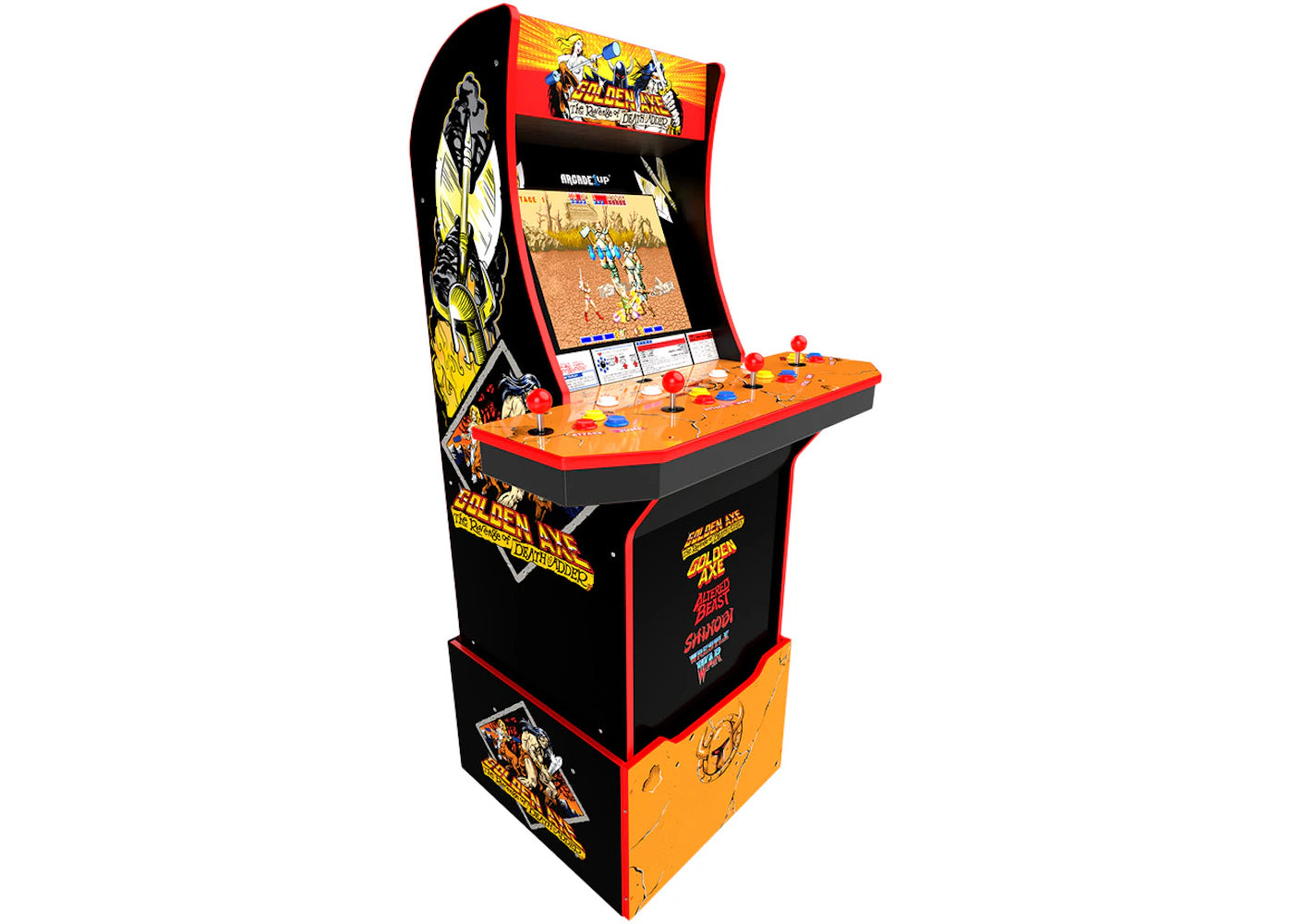 Arcade1UP Golden Axe Arcade Machine – Side Kicks