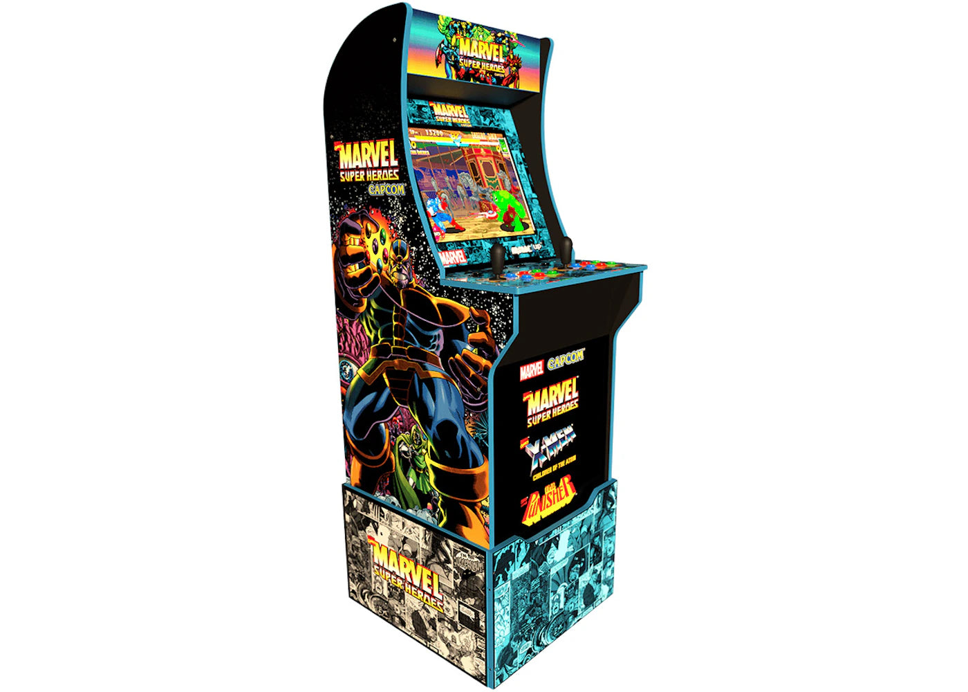 Arcade1UP Marvel Super Heroes Arcade Machine – Side Kicks