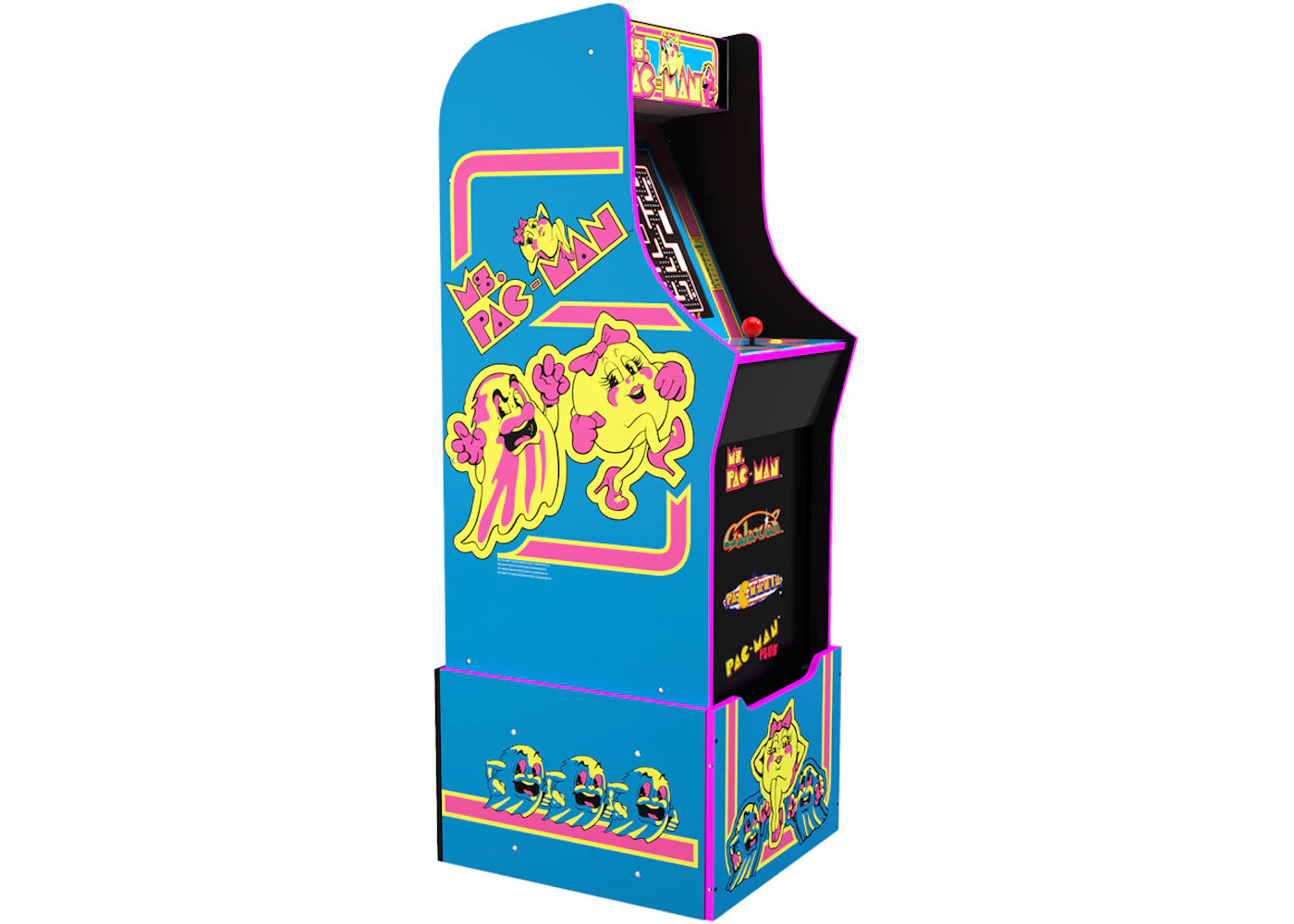 Arcade1UP Ms. Pacman Arcade Machine – Side Kicks