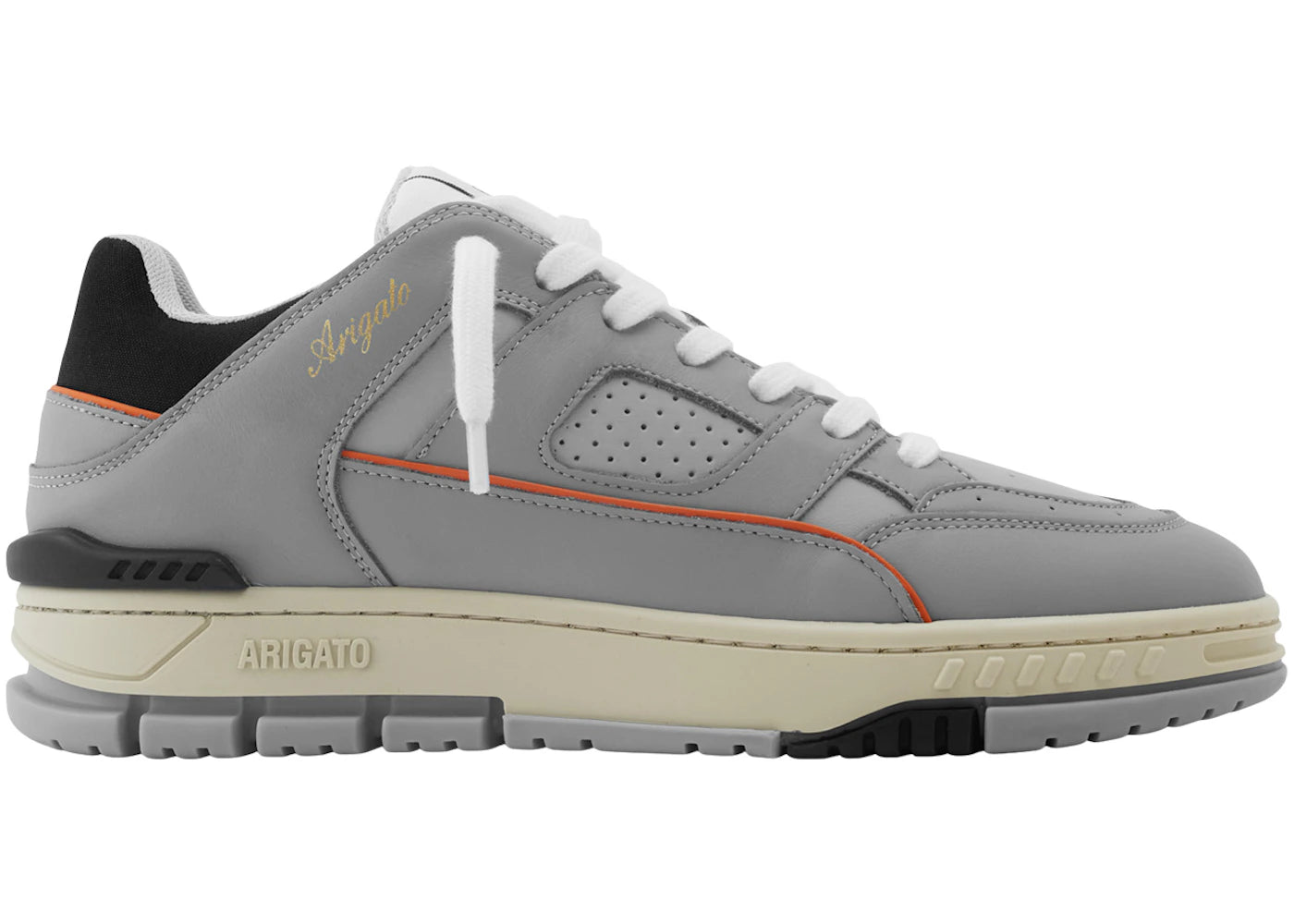 Axel Arigato Area Lo Sneaker Grey Orange – Side Kicks