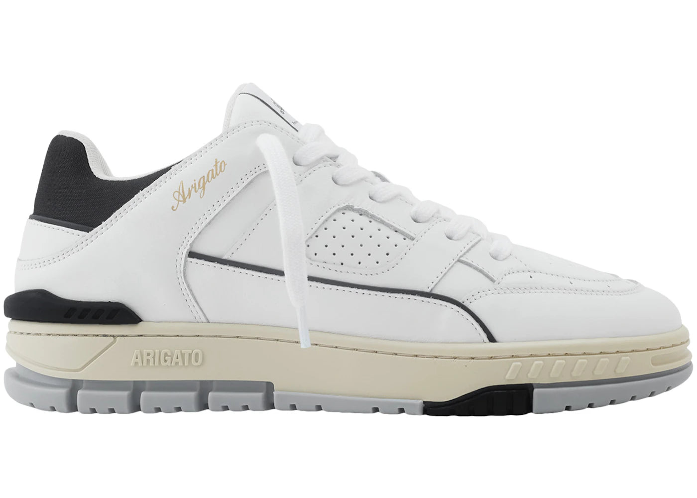Axel Arigato Area Lo Sneaker White Black – Side Kicks