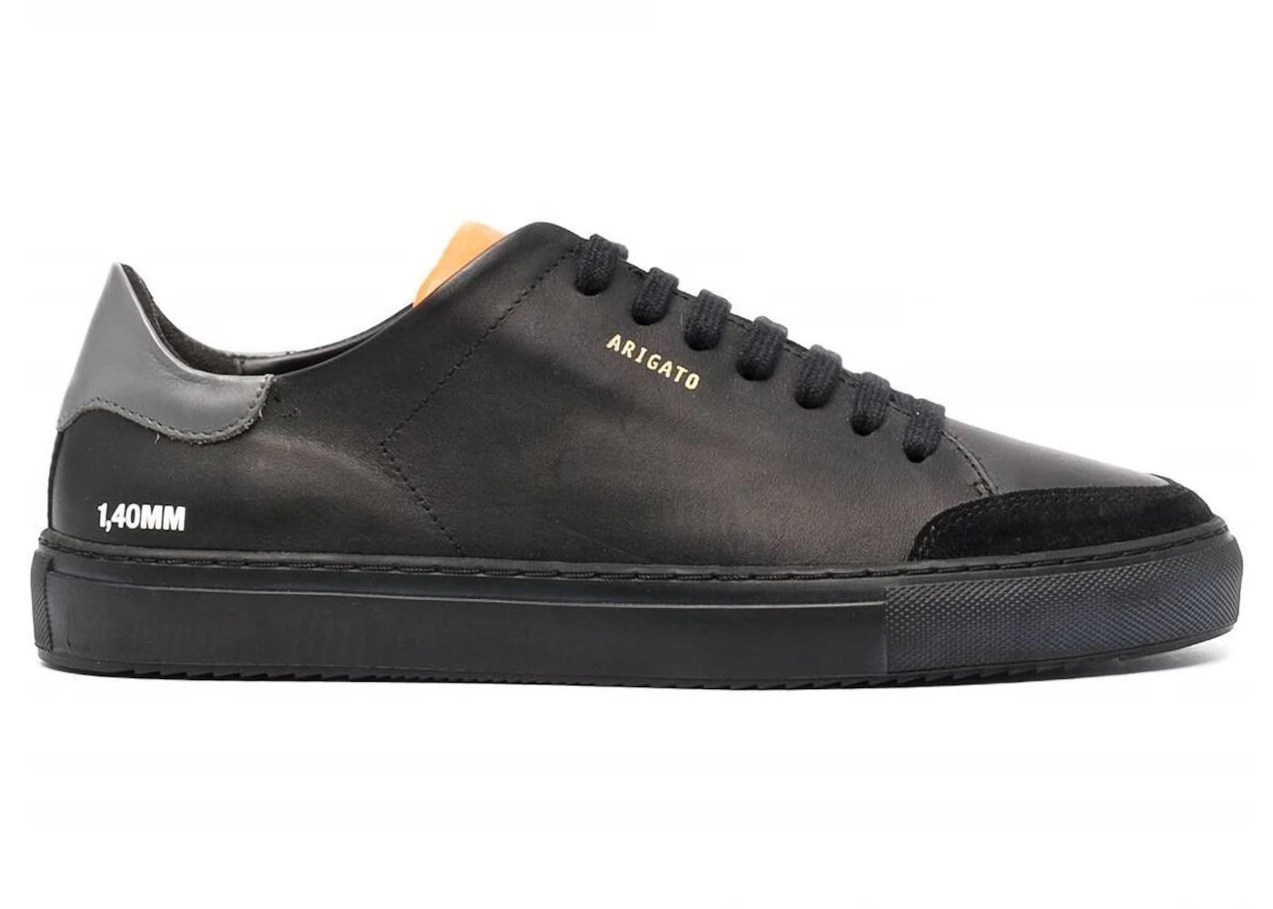 Axel Arigato Clean 90 Triple Black Grey Orange – Side Kicks