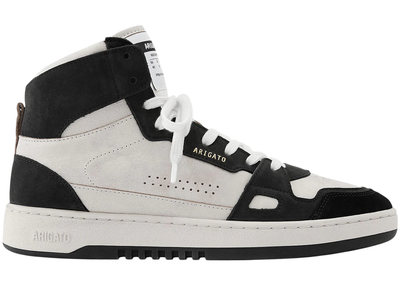 Axel Arigato Dice Hi Sneaker Beige Black – Side Kicks