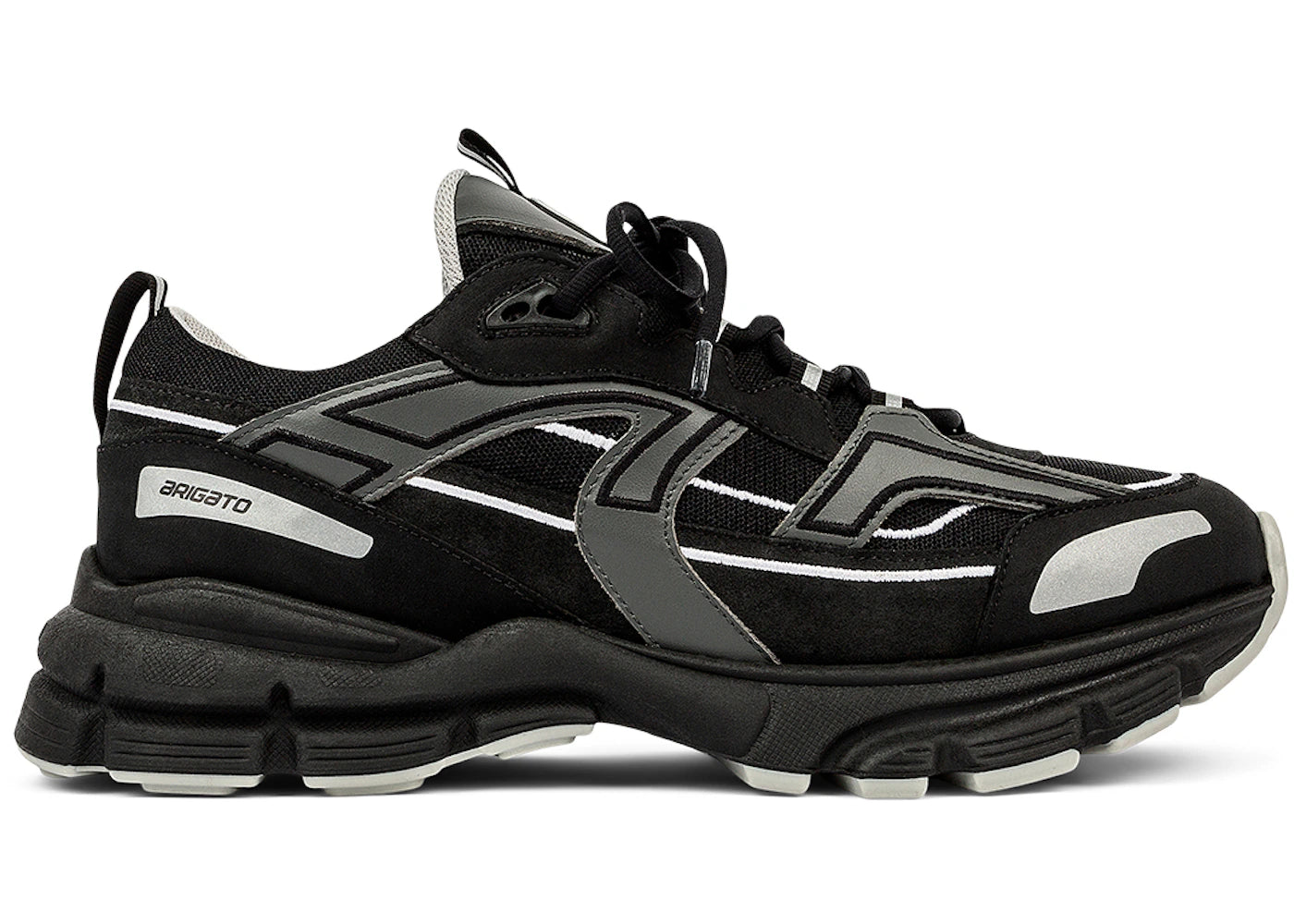 Axel Arigato Marathon R-Trail Black Dark Grey – Side Kicks