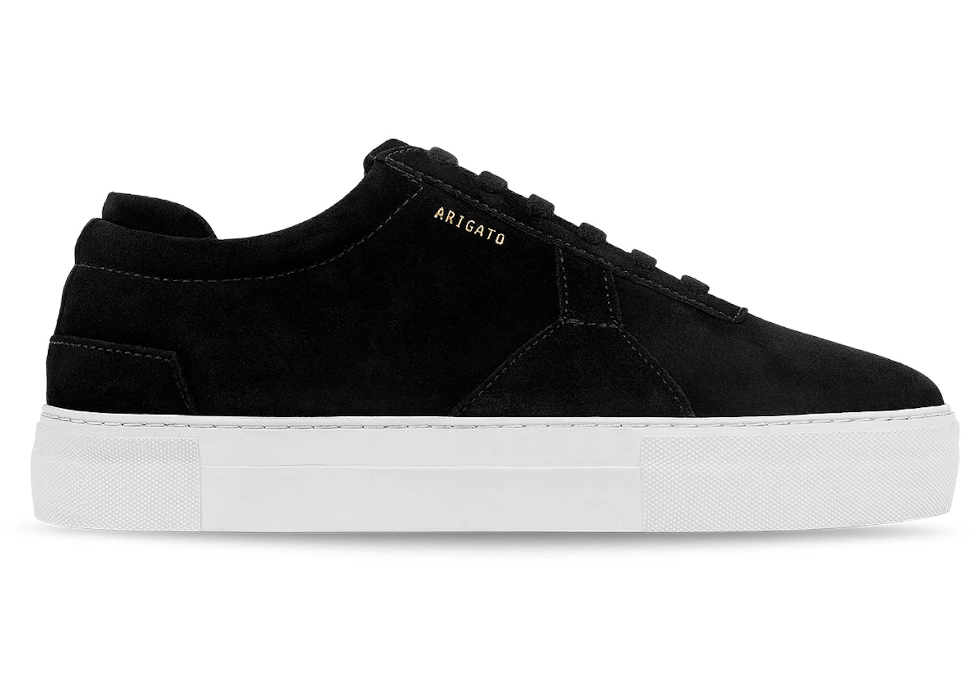 Axel Arigato Platform Suede Black White – Side Kicks