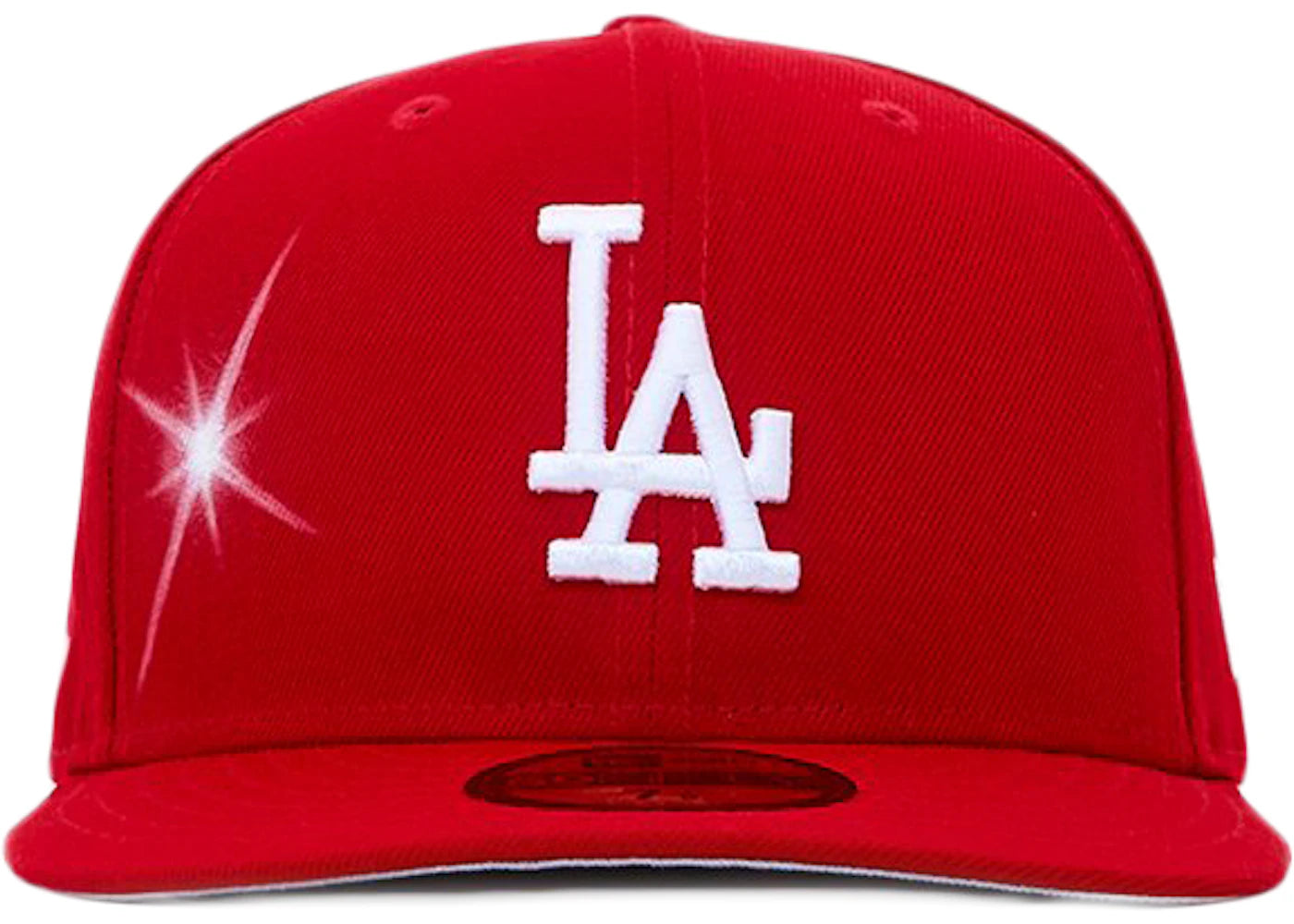 Ay El Ay En Valentine's Day Los Angeles Dodgers Fitted Hat Red – Side Kicks