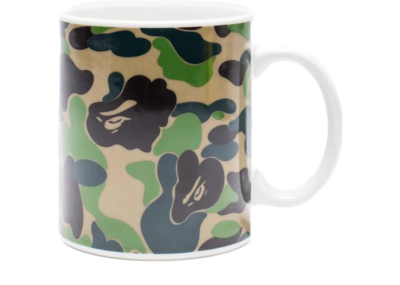 BAPE A Bathing Ape ABC Camo Mug Green – Side Kicks