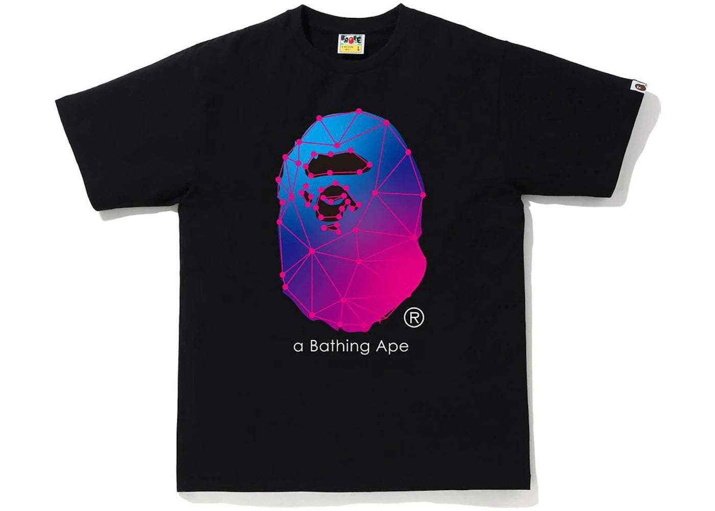 BAPE A Bathing Ape Spider Web Tee Black – Side Kicks