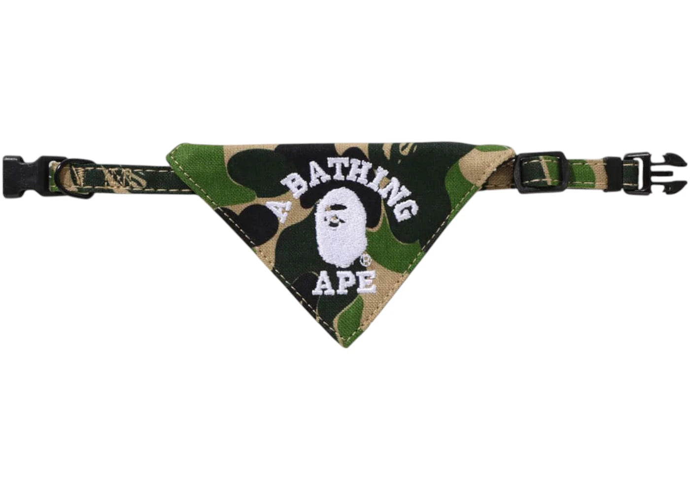 BAPE ABC Camo Small Dog Bandana Green – Side Kicks