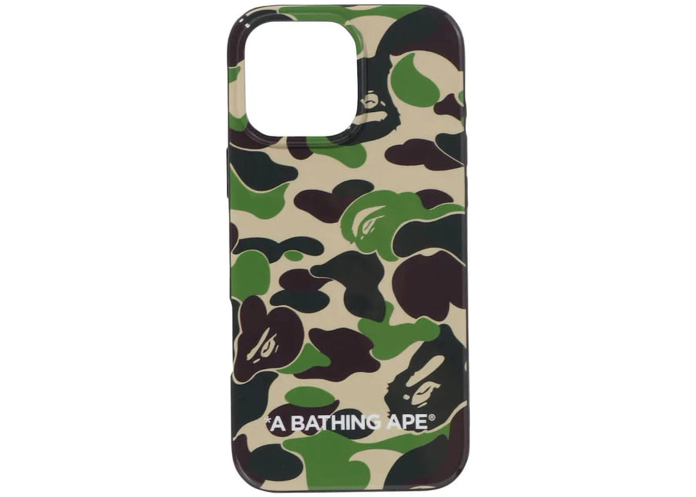 BAPE ABC Camo iPhone 16 Pro Max Case Green – Side Kicks