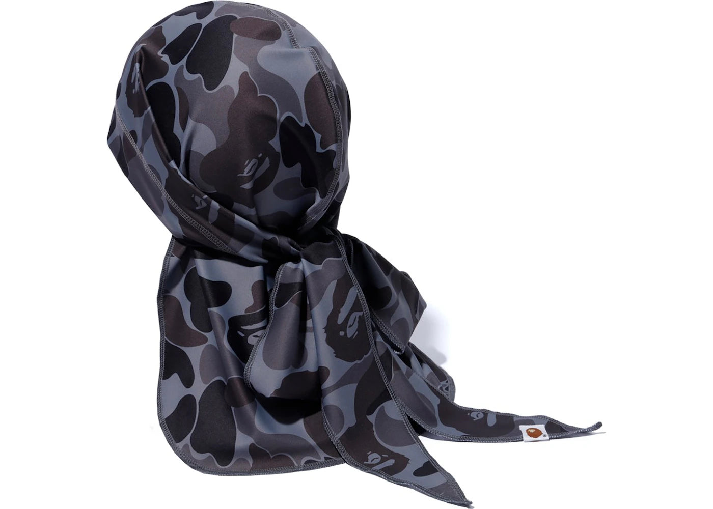 BAPE ABC Du-Rag Black – Side Kicks