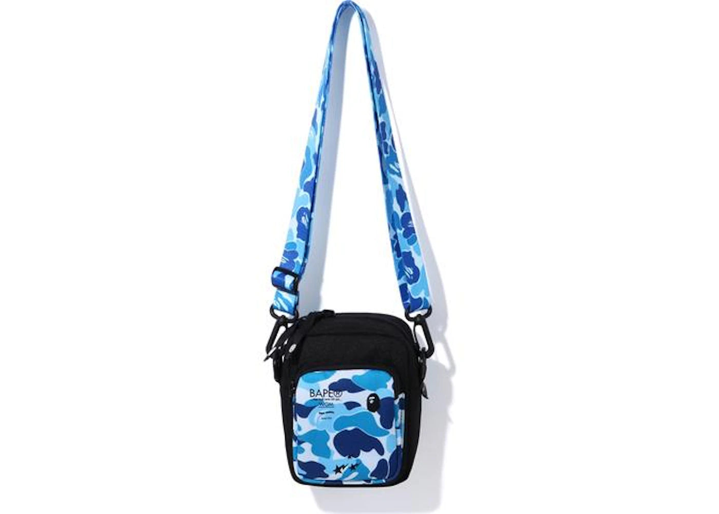 BAPE ABC Mini Shoulder Bag Blue – Side Kicks