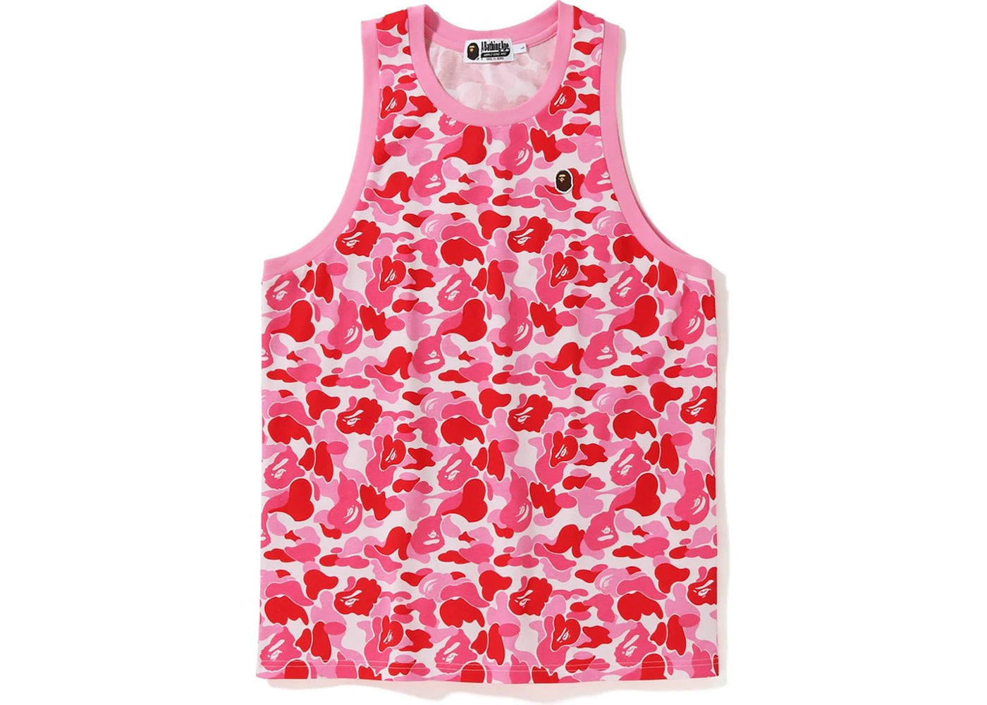 BAPE ABC One Point Tank Top Pink – Side Kicks