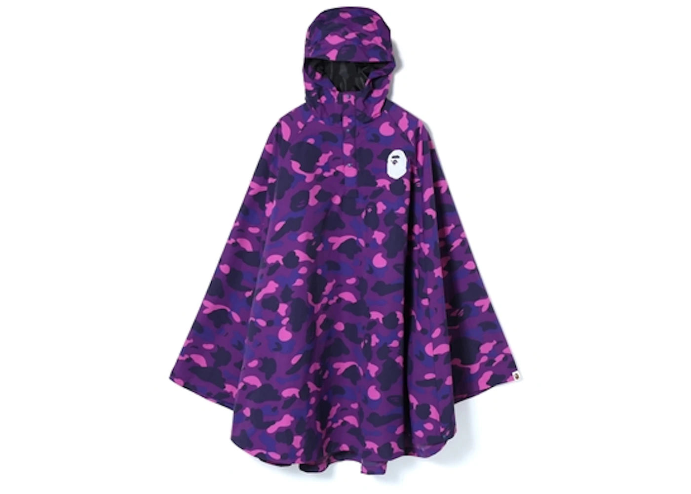 BAPE Color Camo Poncho Purple – Side Kicks