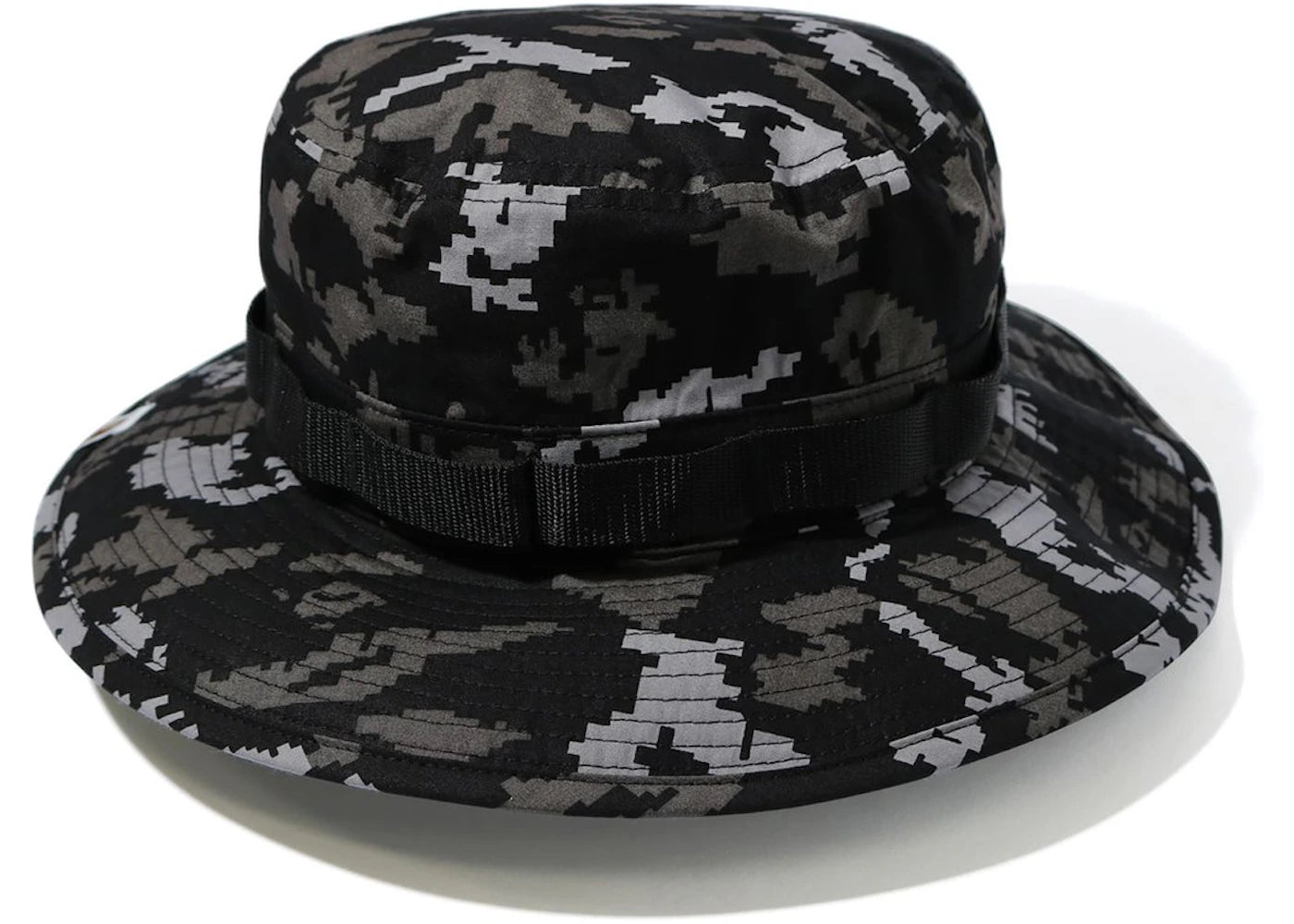 BAPE Digital Camo Military Hat Black – Side Kicks