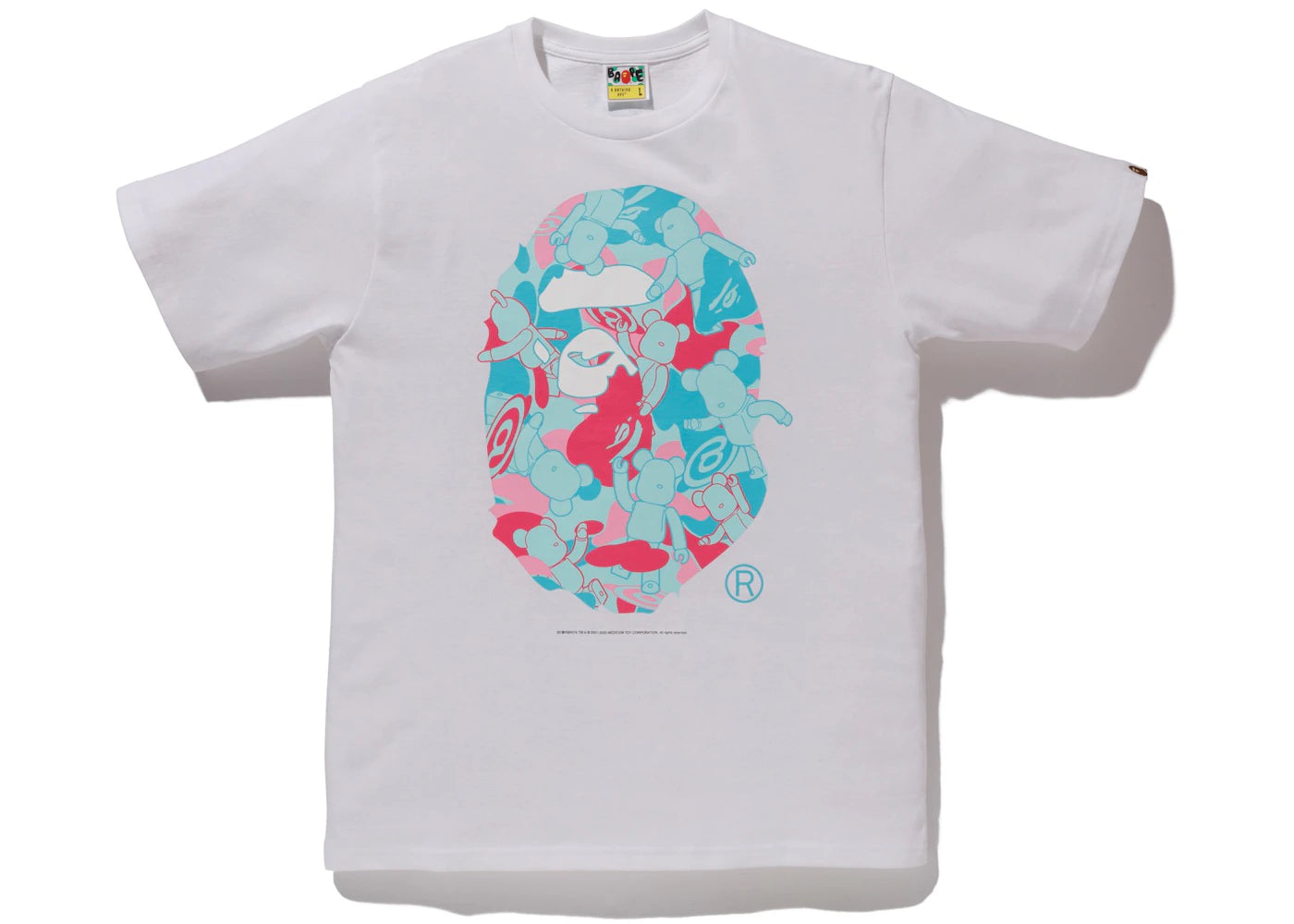 BAPE Store Miami Medicom Bear Tee White – Side Kicks