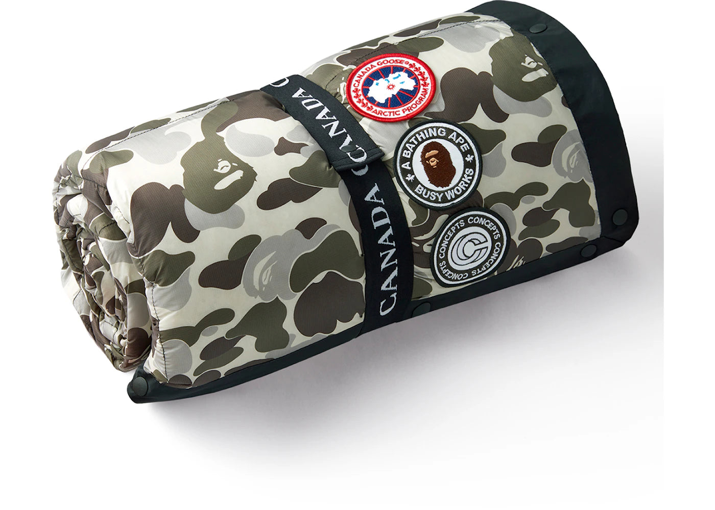 BAPE x Canada Goose x Concepts Blanket ABC Snow Camo – Side Kicks