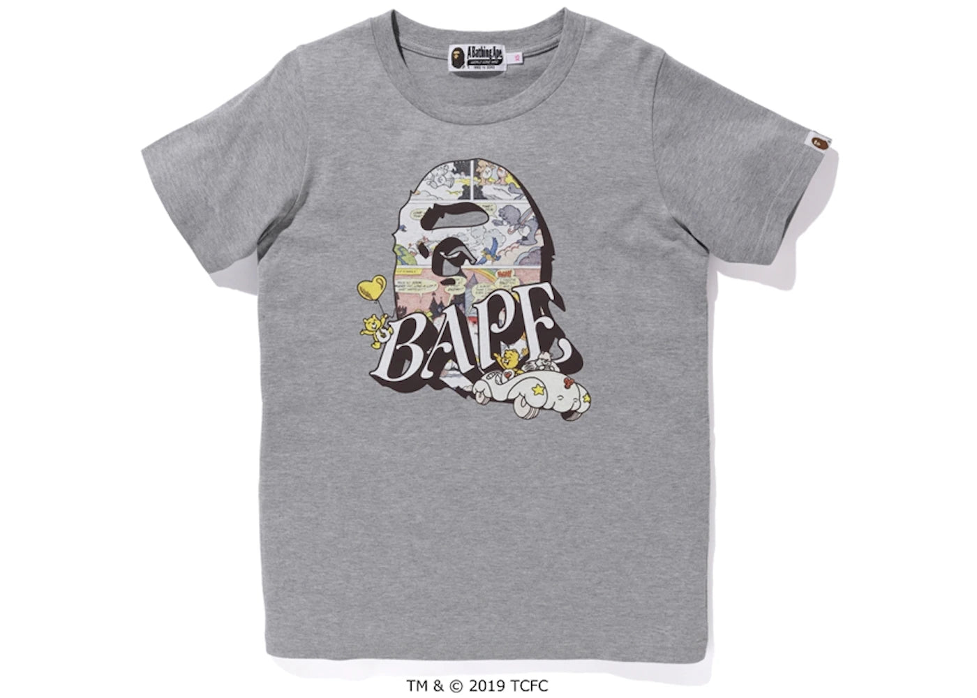 BAPE x Care Bears Comic Tee (Ladies) Grey – Side Kicks