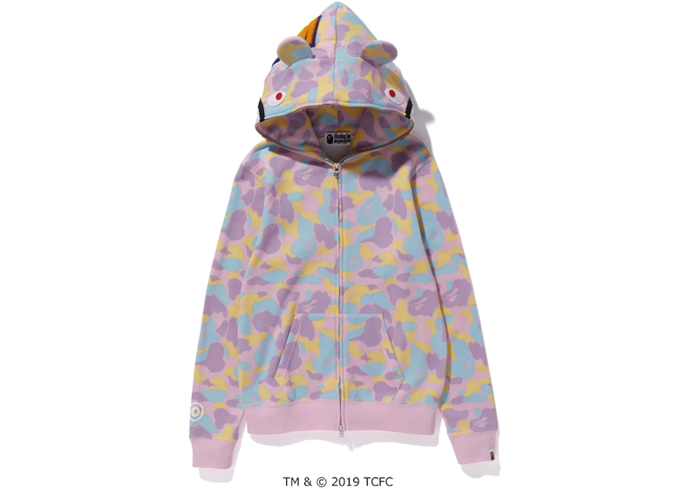 BAPE x Care Bears Full Zip Shark Hoodie (Ladies) Multi – Side Kicks