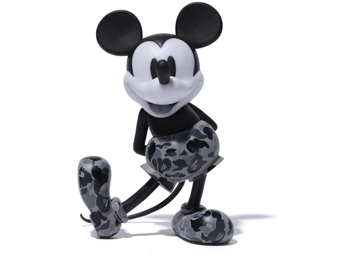 BAPE x Mickey Mouse Figure Monotone Camo Version – Side Kicks
