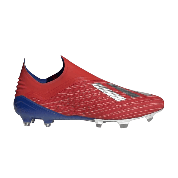 adidas X 18+ FG Red Silver Blue – Side Kicks