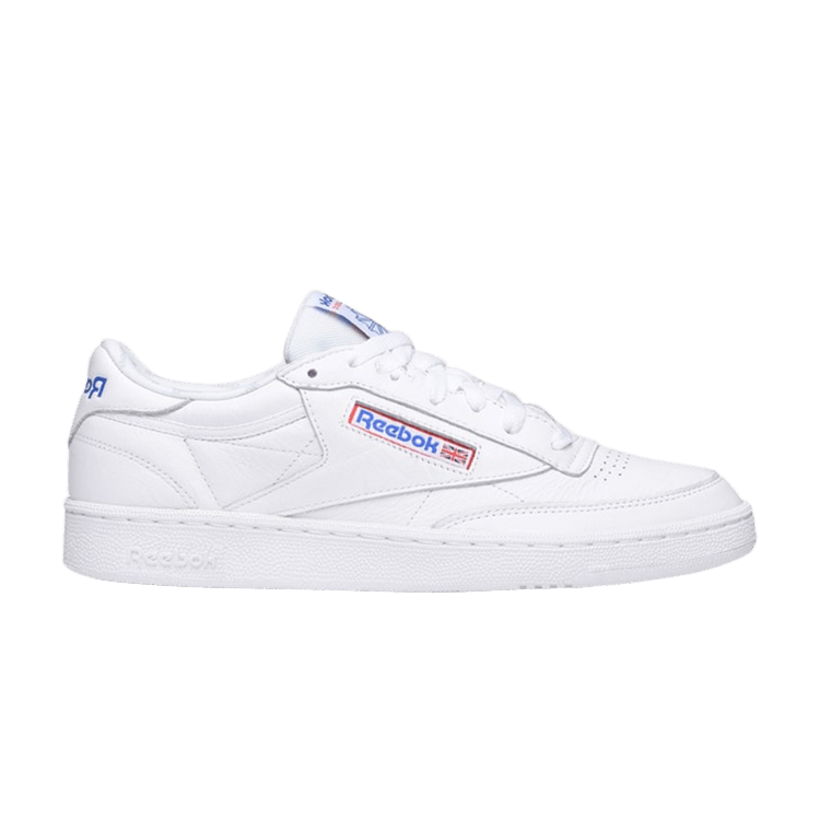 Reebok Club C 85 So White Light Grey Heather Solid Grey Blue – Side Kicks