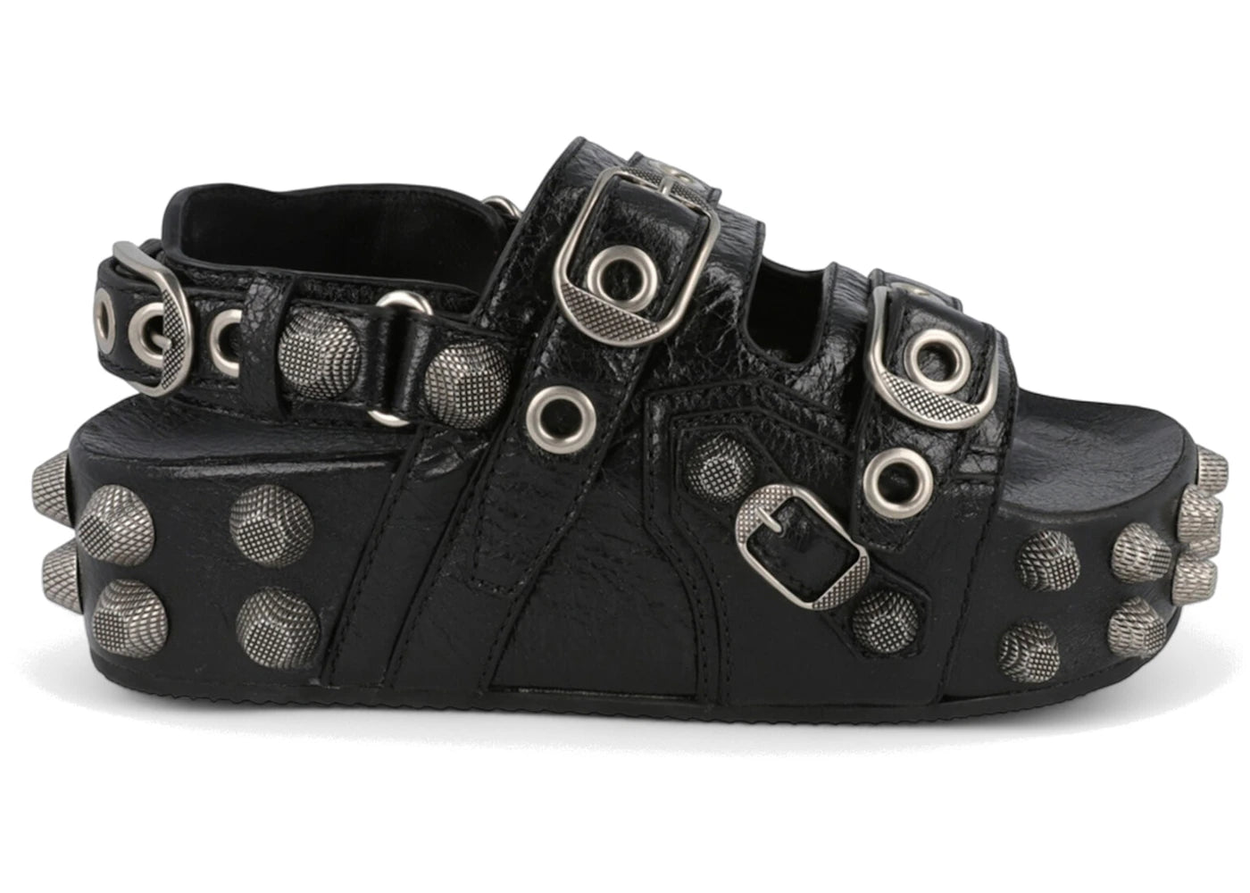 Balenciaga Cagole Sandals Black (Women's) – Side Kicks