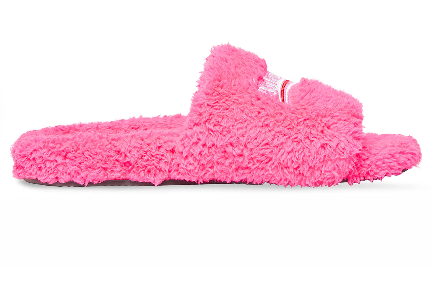Balenciaga Furry Slide Pink (Women's) – Side Kicks