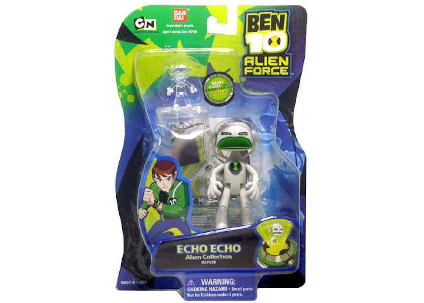 Bandai America Ben 10 Alien Collection Echo Echo Action Figure – Side Kicks