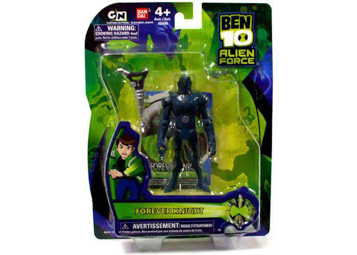 Bandai America Ben 10 Alien Force Forever Knight Action Figure – Side Kicks