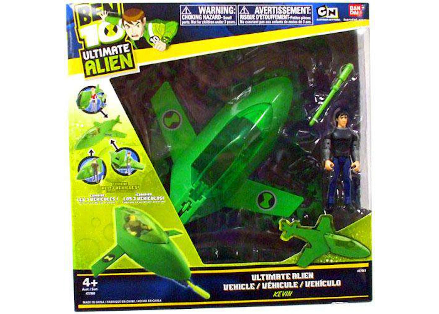 Bandai America Ben 10 Ultimate Alien Rocket Pod Action Figure Set ...