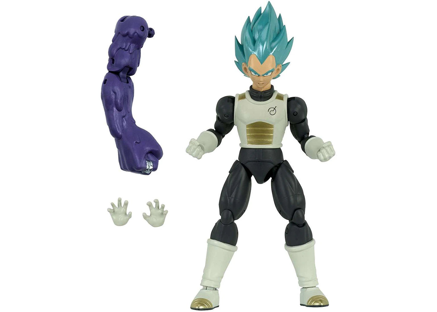 Bandai America Dragon Ball Dragon Stars Series 4 Super Saiyan Blue Veg ...