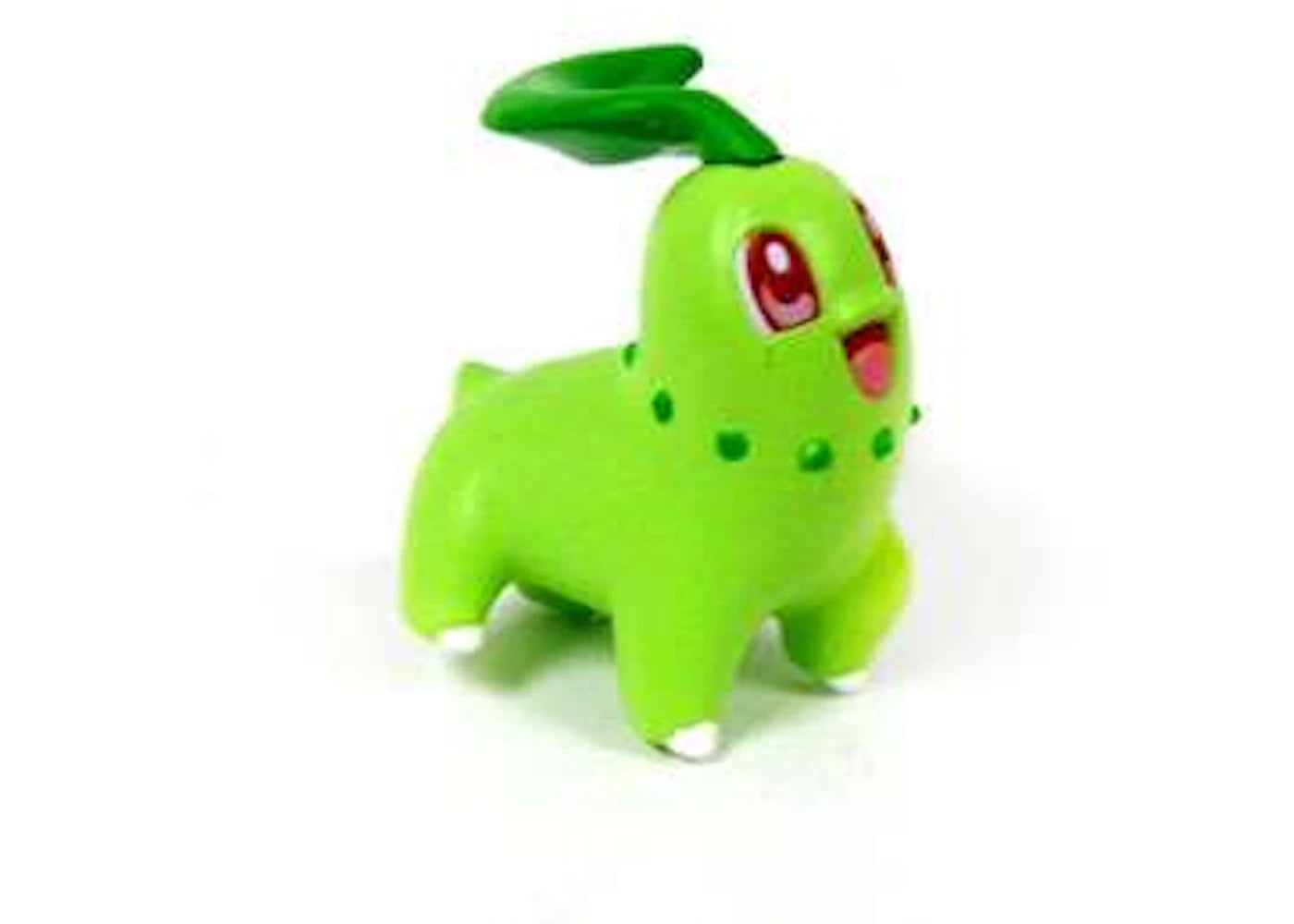 Bandai America Pokemon Pikachu the Movie Chikorita Micro Clipping Figu ...