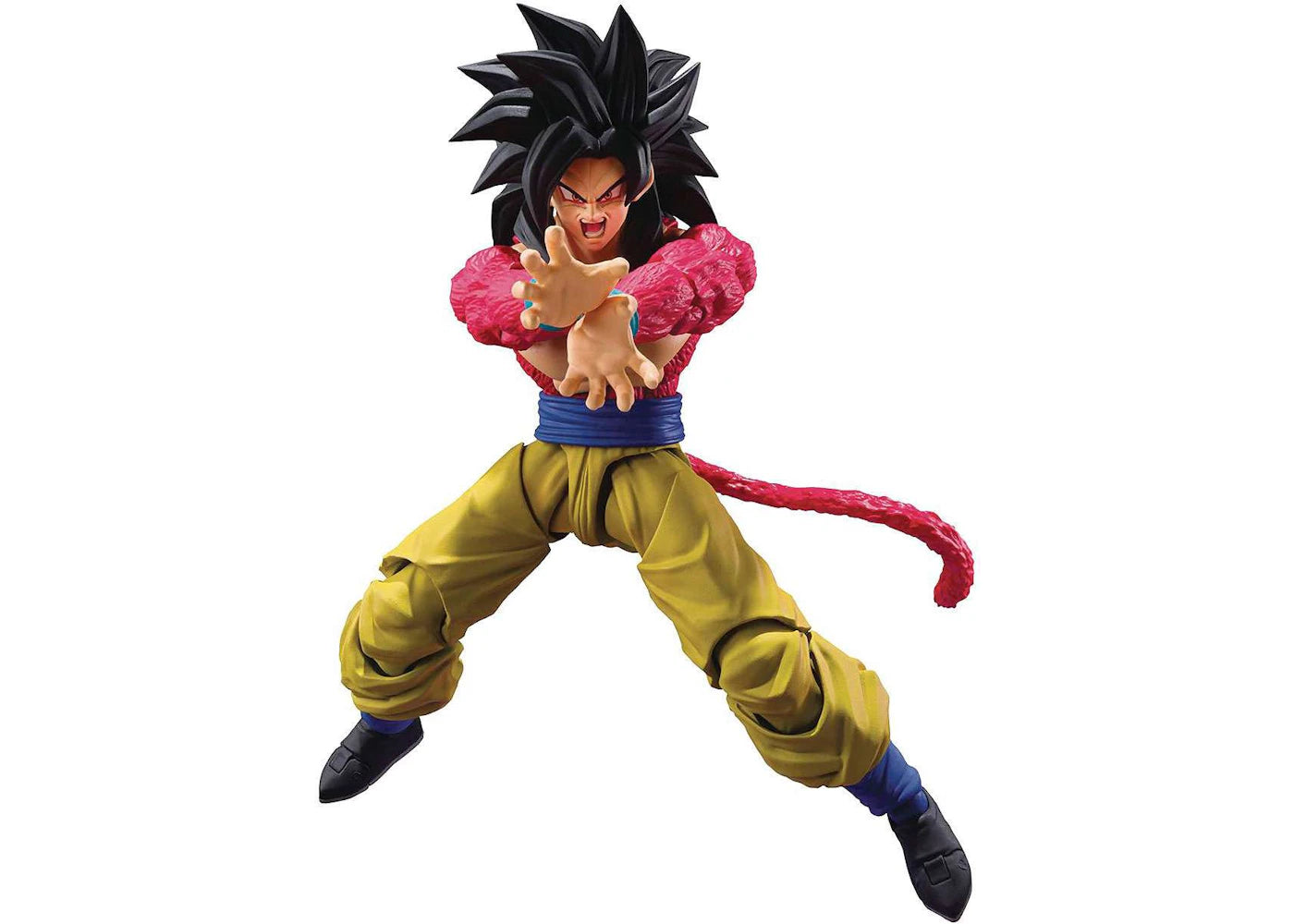 Bandai Japan Dragon Ball GT S.H. Figuarts Super Saiyan 4 Son Goku Acti ...