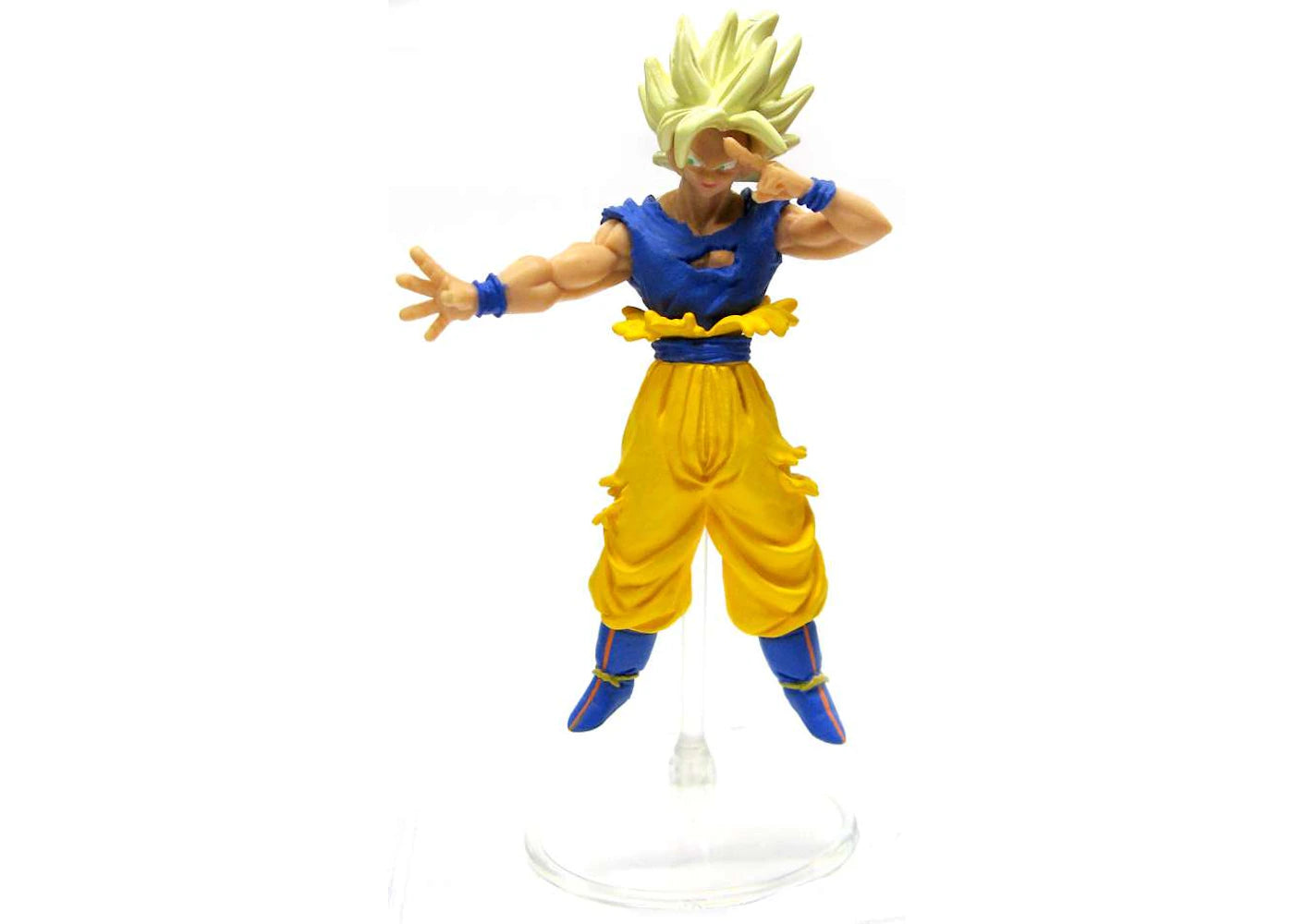 Bandai Japan Dragon Ball Z Super Saiyan Goku Instant Transmission PVC ...