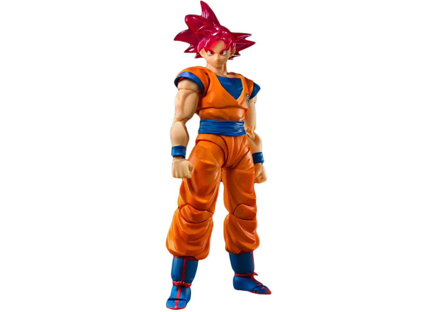 Bandai Namco S.H.Figuarts Super Saiyab God Son Goku Figure – Side Kicks